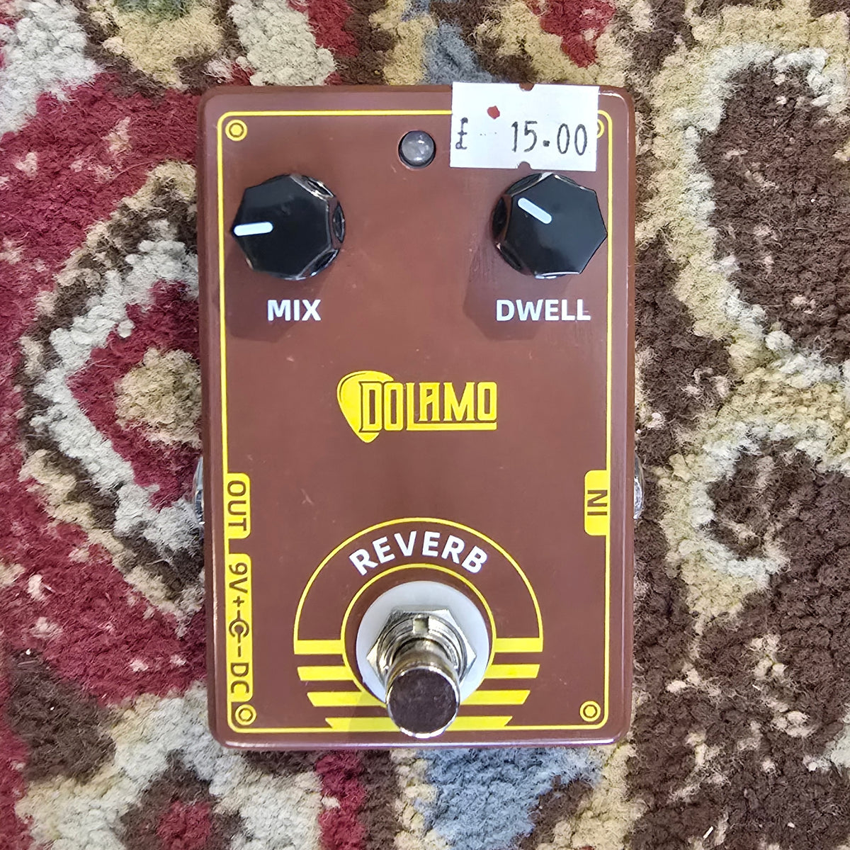 Dolamo D-16 Reverb Pedal (Pre-Owned) – Music Vault