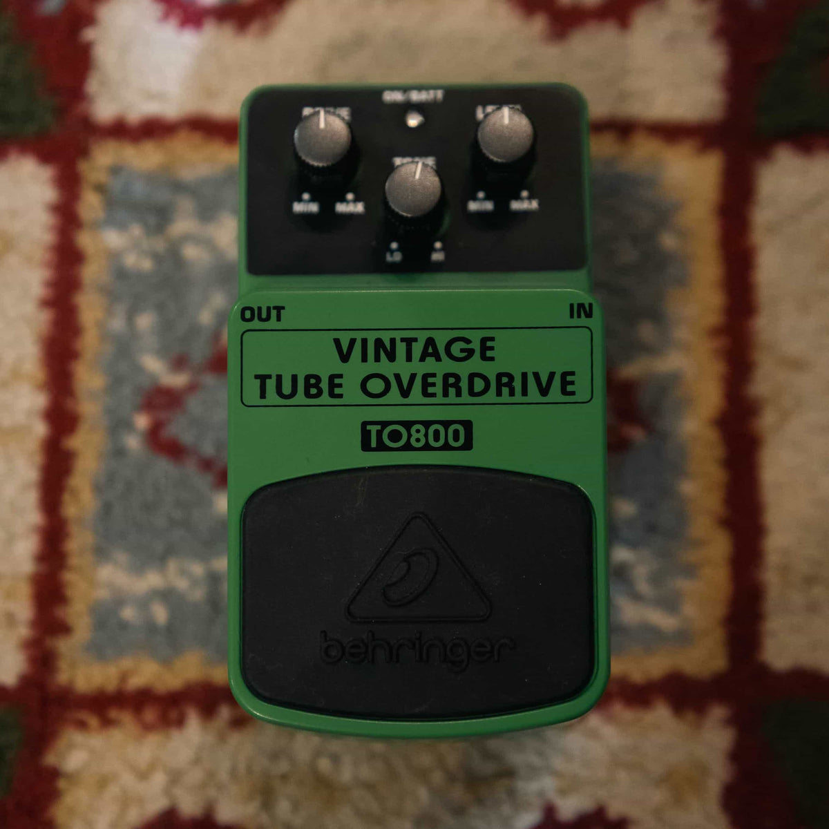 Behringer TO800 Vintage Tube Overdrive Pedal (Pre-Owned) – Music Vault