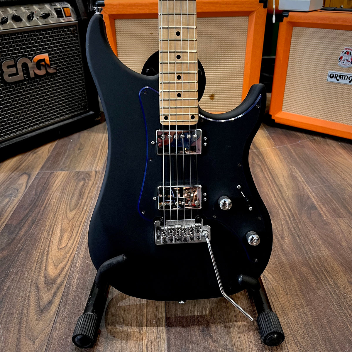 Vigier Excalibur Indus Textured Black (Pre-Owned) – Music Vault