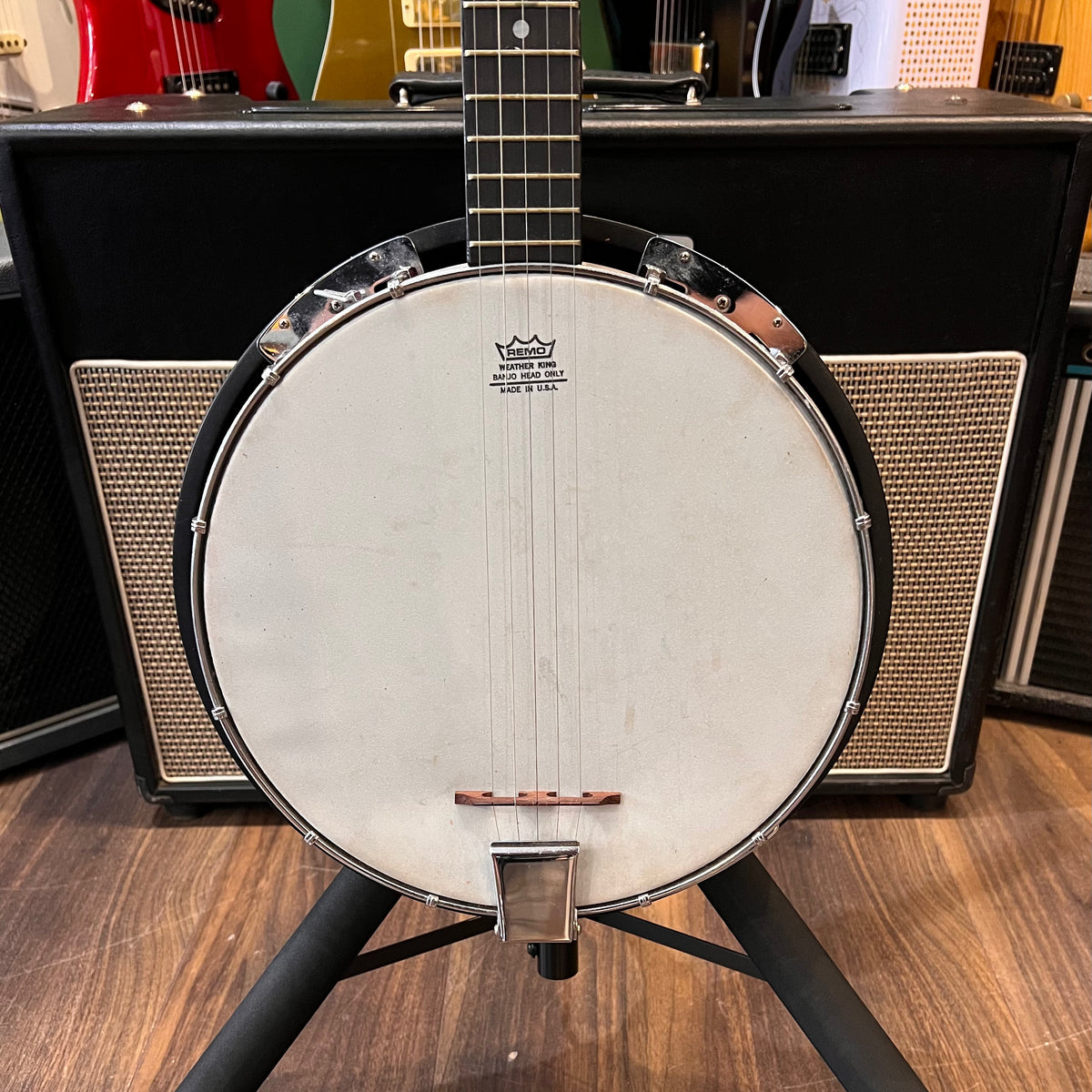 Hondo HB-5A 5 String Banjo (Pre-Owned) – Music Vault